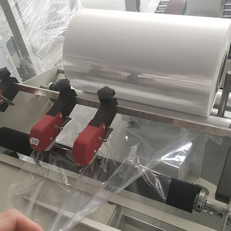 厂促整卷POF对折膜全自动封切收缩机半自动机器专用膜桶状热收品