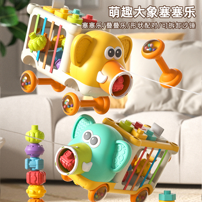 婴儿0一1岁2塞塞乐消耗宝宝体力玩具6个月以上六早教益智8小月龄