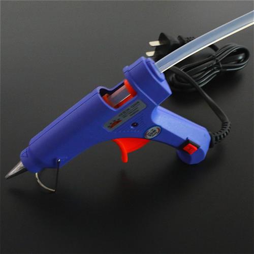 胶枪热熔胶棒家用手工工具开关玻璃硅条热熔胶枪电热胶棒枪20W