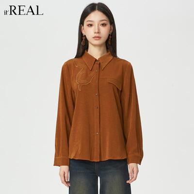 衬衫设计感秋冬别致itreal