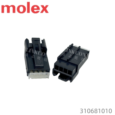 莫仕Molex 310681010  汽车连接器母座,2.54mm 1x4P原装现货