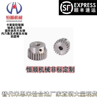 打印机配件高精度标准型直齿轮3D