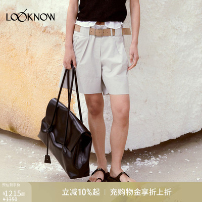 low classic LOOKNOW26春季新品多色宽松短裤