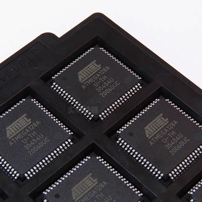 原装正品 ATMEGA128A-AU MEGA128A-AU 单片机 IC 芯片 TQFP64