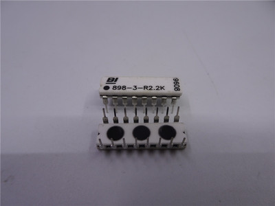 原装 898-3-R2.2K 封装DIP-16 双列排阻 16脚 集成排阻 直插排阻