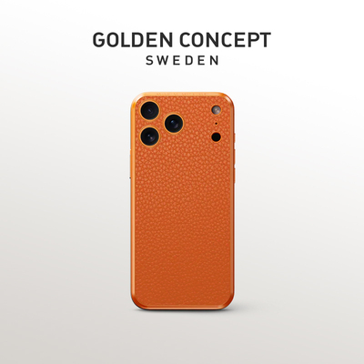 古德康赛GoldenConcept 全覆式头层牛皮款适配苹果17pro/17pm手机壳MagSafe磁吸充电无边框护盾背壳