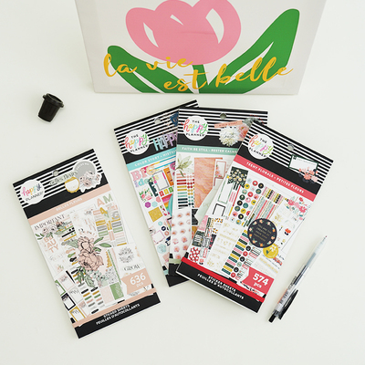 【花卉贴纸合集】HAPPYPLANNER手账本30张笔记本装饰素材贴纸