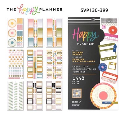 【贴纸合集】HAPPYPLANNER手账本30张笔记本装饰素材贴纸
