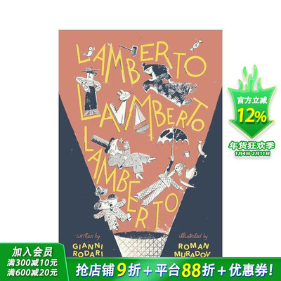 【现货】兰伯特 兰伯特 兰伯特 Lamberto 意大利儿童文学之父Gianni Rodari 原版英文青少年读物
