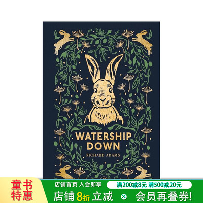 【现货】【海雀布纹经典儿童文学】沃特希普荒原 Watership Down 英文小说文学故事 英语拓展阅读进口书