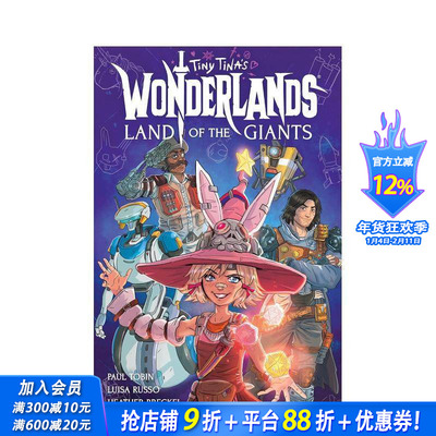 【预售】黑马漫画 小蒂娜的仙境：巨人国 Tiny Tina's Wonderlands: Land of the Giants 原版英文漫画书 正版进口书