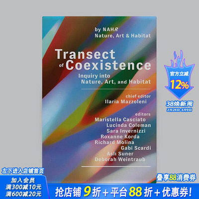 【预售】共存横断面 Transect of Coexistence 原版英文建筑设计 正版进口书