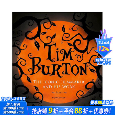 【预售】蒂姆·波顿 【Iconic Filmmakers】Tim Burton 原版英文生活 正版进口图书