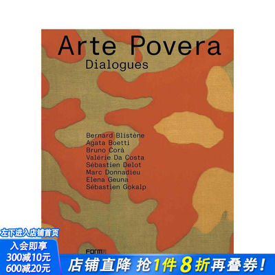 【预售】贫穷艺术·对话集 Arte Povera. Dialogues 原版英文艺术画册画集 正版进口书