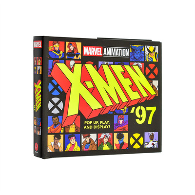 【预售】X战警 '97：立体互动版 X-Men '97 (UpLifting Editions) 纸板书 英文儿童插画故事绘本 进口童书