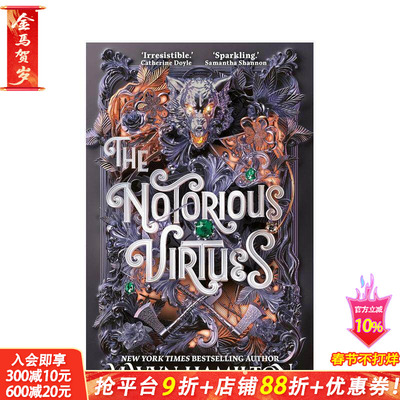 【预售】臭名昭著的美德 The Notorious Virtues 奇幻惊悚小说 原版英文文学小说 正版进口书