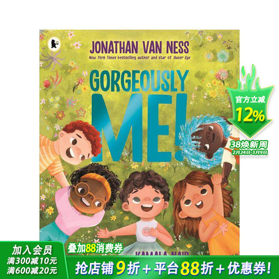 【预售】华丽的我 Gorgeously Me! 英文儿童插画故事绘本 进口童书