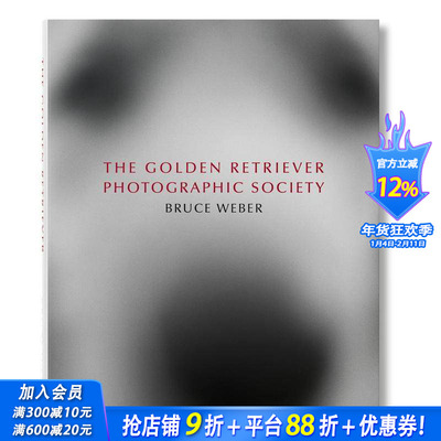 【现货】金毛狗狗摄影集 摄影师布鲁斯·韦伯作品 英文原版进口画册 Bruce Weber. The Golden Retriever Photographic Soc
