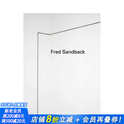 【预售】弗雷德·桑德贝克：穿梭空间 Fred Sandback: Threading Space 原版英文艺术画册画集 正版进口书