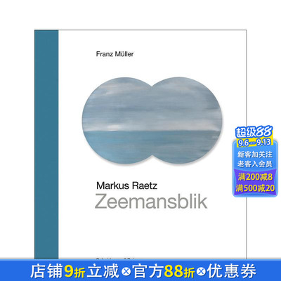 【预售】马库斯?赫兹-海景 Markus Raetz – Zeemansblik: Landmarks of Swiss Art 原版英文艺术画册画集 正版进口书