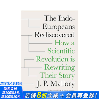【现货】重新发现的印欧人：科学革命如何改写印欧人的故事 The Indo-Europeans Rediscovered 英文人文历史 正版进口书
