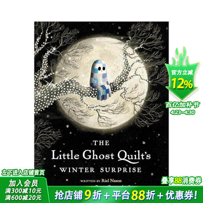 【预售】小幽灵被子的冬日惊喜 Little Ghost Quilt's Winter Surprise 英文儿童插画故事绘本 进口童书