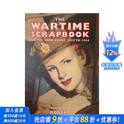 【预售】战时剪贴簿（新版） Wartime Scrapbook， The (new ed.) 原版英文生活综合 正版进口书