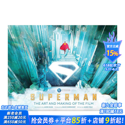 【预售】超人：电影艺术与制作全纪录 Superman 原版英文艺术插画原画设定集 DC 设定集 正版进口书