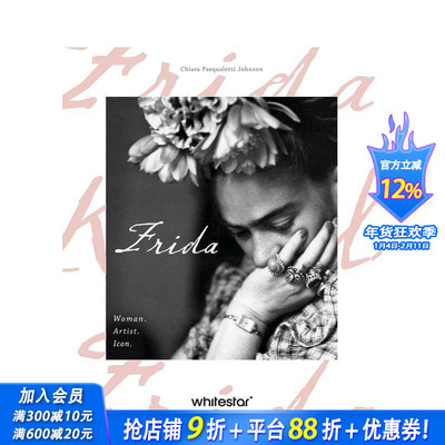 【预售】女性传记 弗里达：女性·艺术家·偶像 【Women's Biographies】Frida :Woman. Artist. Icon. 英文时尚综合 正版进口书
