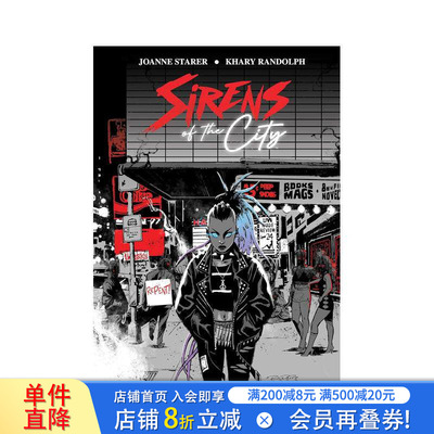 【预售】塞壬之城 Sirens of the City 原版英文漫画书 正版进口书