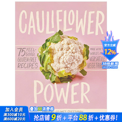 【现货】Cauliflower Power 花椰菜之力 英文原版餐饮食谱