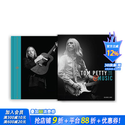 【预售】汤姆·佩蒂：生活与音乐 Tom Petty: The Life & Music 原版英文音乐 正版进口书