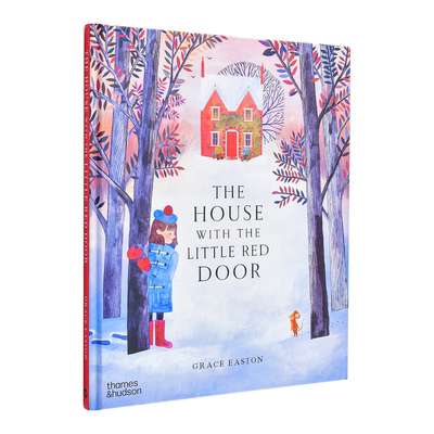 【预售】小红门的家 The House with the Little Red Door 英文儿童插画故事绘本 进口童书Grace Easton 暖心绘本