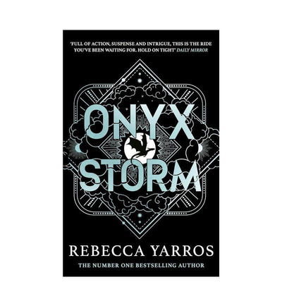 【预售】【Goodreads年度奇幻小说】九重天系列3：玛瑙风暴 【The Empyrean】Onyx Storm 原版英文文学小说 正版进口书