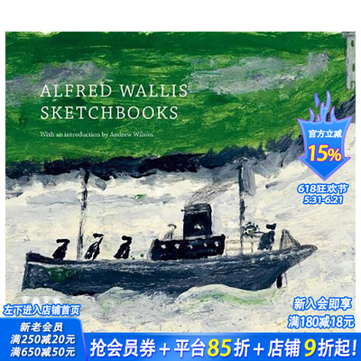 【预售】英文原版 阿尔弗雷德·瓦利斯素描本 Alfred Wallis Sketchbooks 20世纪艺术 正版进口图书画册 善优图书