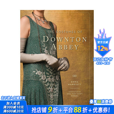 【现货】唐顿庄园的服装 The Costumes of Downton Abbey 原版英文时尚综合 正版进口书籍画册 善优图书