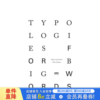 【预售】Typologies for Big Words，大语境类型学 正版进口书