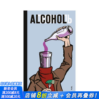 【现货】英文原版 酒精:苏联的反酗酒海报Alcohol: Soviet Anti-Alcohol Posters 英文平面设计 正版进口 善优图书