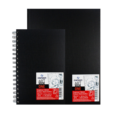 CANSON/康颂绘画本空白原装进口