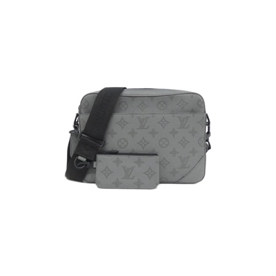 中古LV路易威登男包A级 Shadow Duo Messenger 2022SS老花斜挎包