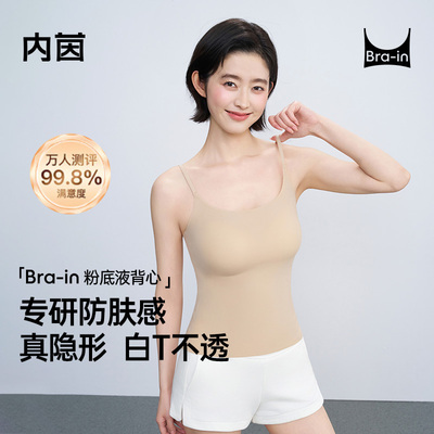 内茵粉底液打底-上身隐形不透色