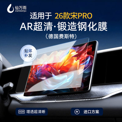 【贴坏补发】26款宋pro钢化膜