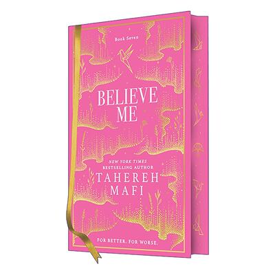 英文原版 Believe Me 摧毁我系列番外篇3 终章 精装刷边收藏版 塔赫瑞·马菲 英文版 进口英语原版书籍