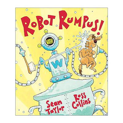 英文原版 Robot Rumpus 机器人来捣乱 儿童幽默亲子共读绘本 苏格兰儿童图书奖 英文版 进口英语原版书籍