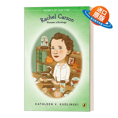 英文原版 Rachel Carson Pioneer of Ecology  蕾切尔.卡逊 生态学的先驱 我们时代的女性 人物科普传记 英文版 进口英语原版书籍