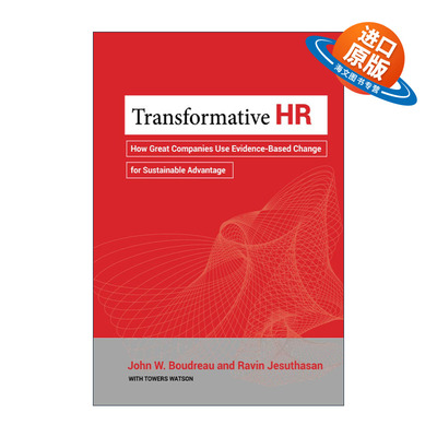 英文原版 Transformative HR 变革创造价值 人力资源循证式管理 精装 英文版 进口英语原版书籍
