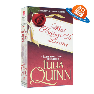 英文原版 What Happens in London 伦敦故事2 柏捷顿家族作者Julia Quinn 英文版 进口英语原版书籍