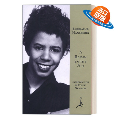 英文原版 A Raisin in the Sun 阳光下的葡萄干 兰登书屋现代图书馆 戏剧 Lorraine Hansberry 精装 英文版 进口英语原版书籍