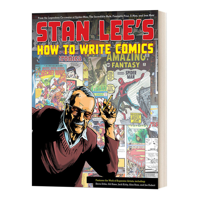 英文原版 Stan Lee's How To Write Comics斯坦李如何画漫画英文版进口英语原版书籍_虎窝淘