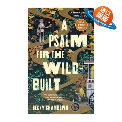 英文原版小说 A Psalm for the Wild-Built 僧人与机器人的禅意故事1 精装 英文版 进口英语原版书籍